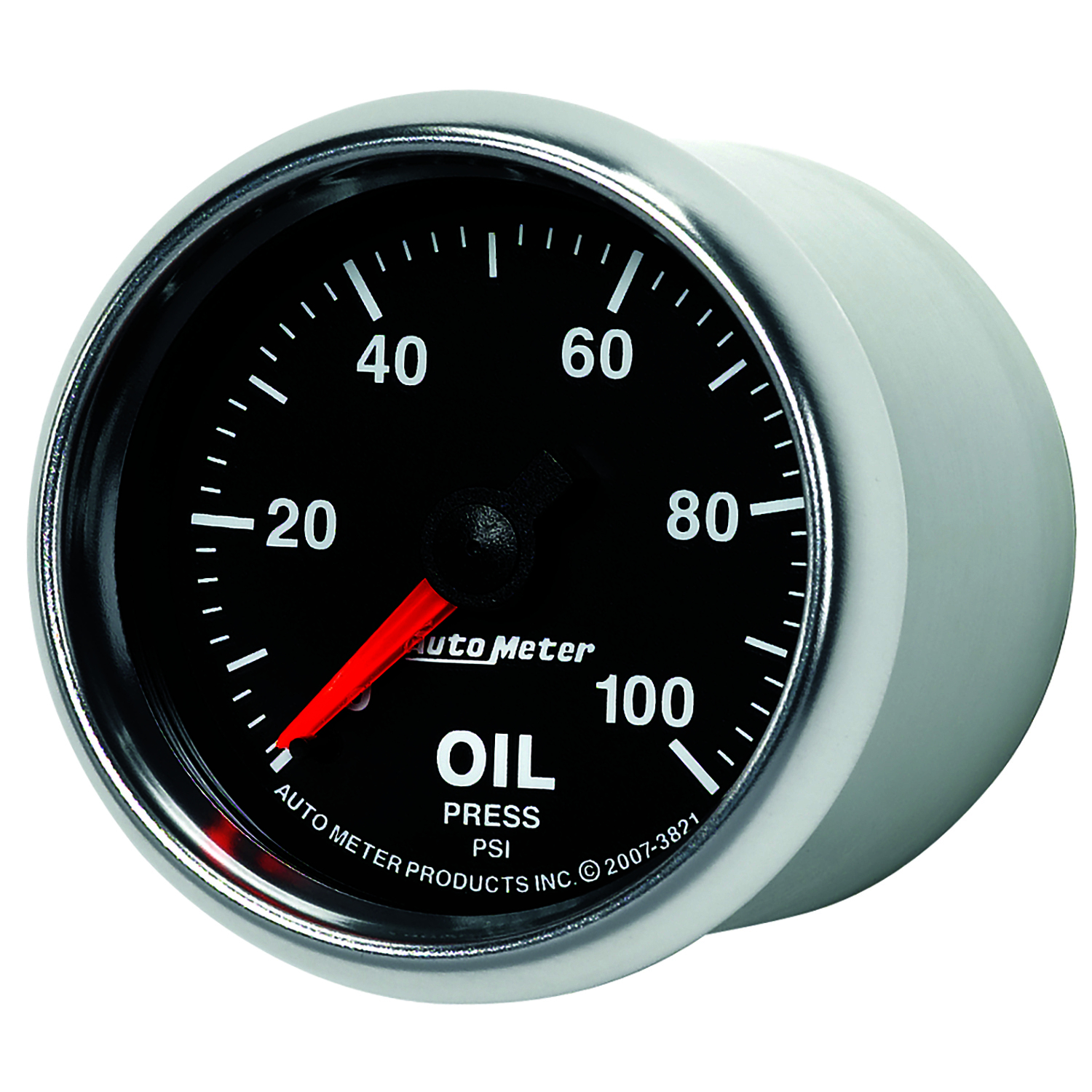 Autometer ATM3821 GS 2-1/16" Mechanical Oil Pressure Gauge (0-100 PSI)