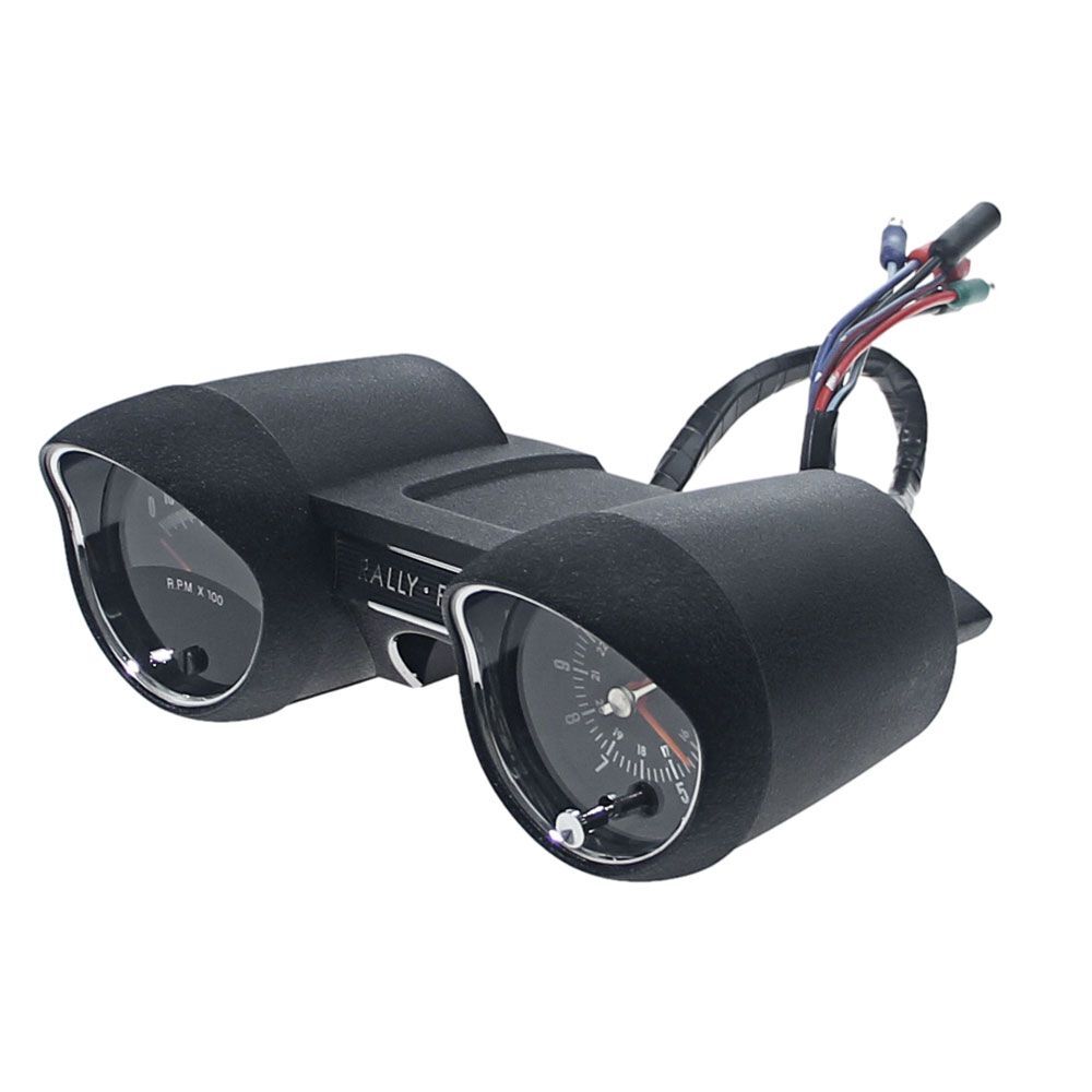 Scott Drake C5ZZ-10B960CBK 1964 - 1965 Mustang Rally Pac V8 6000rpm Black