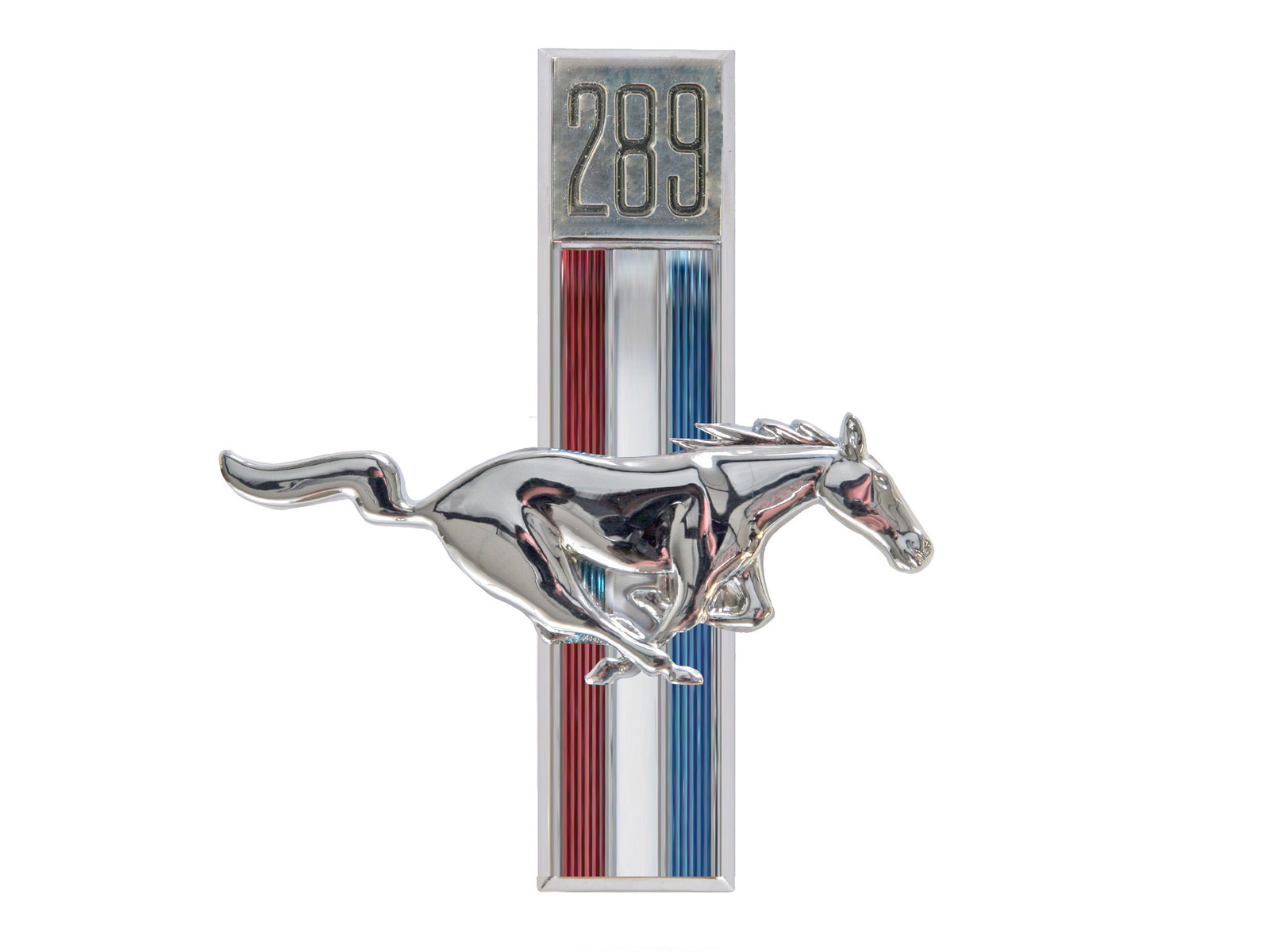 C7ZZ-162289-SK 1964 - 1968 Mustang 289 Running Horse Fender Emblems ...