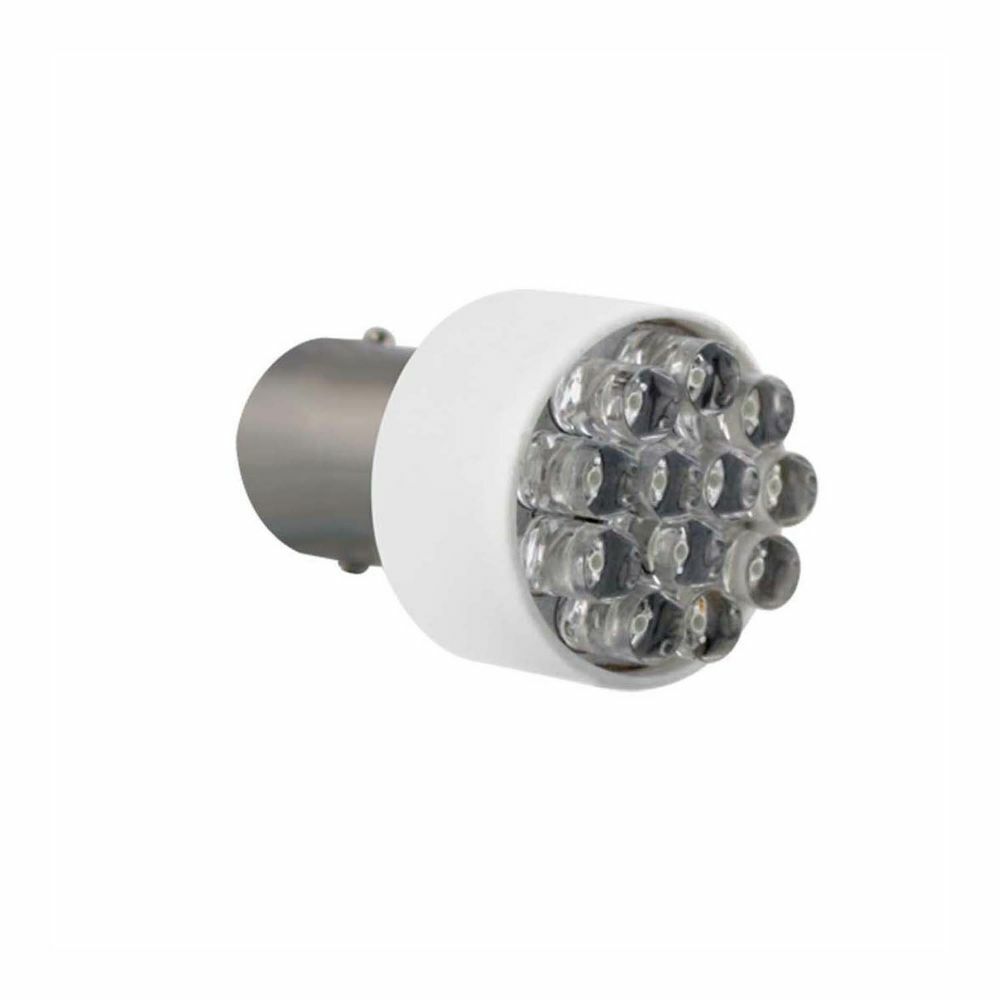CM-1157-WHITE LED Bulb 1157 Double Contact Dual Filament BA15D - White