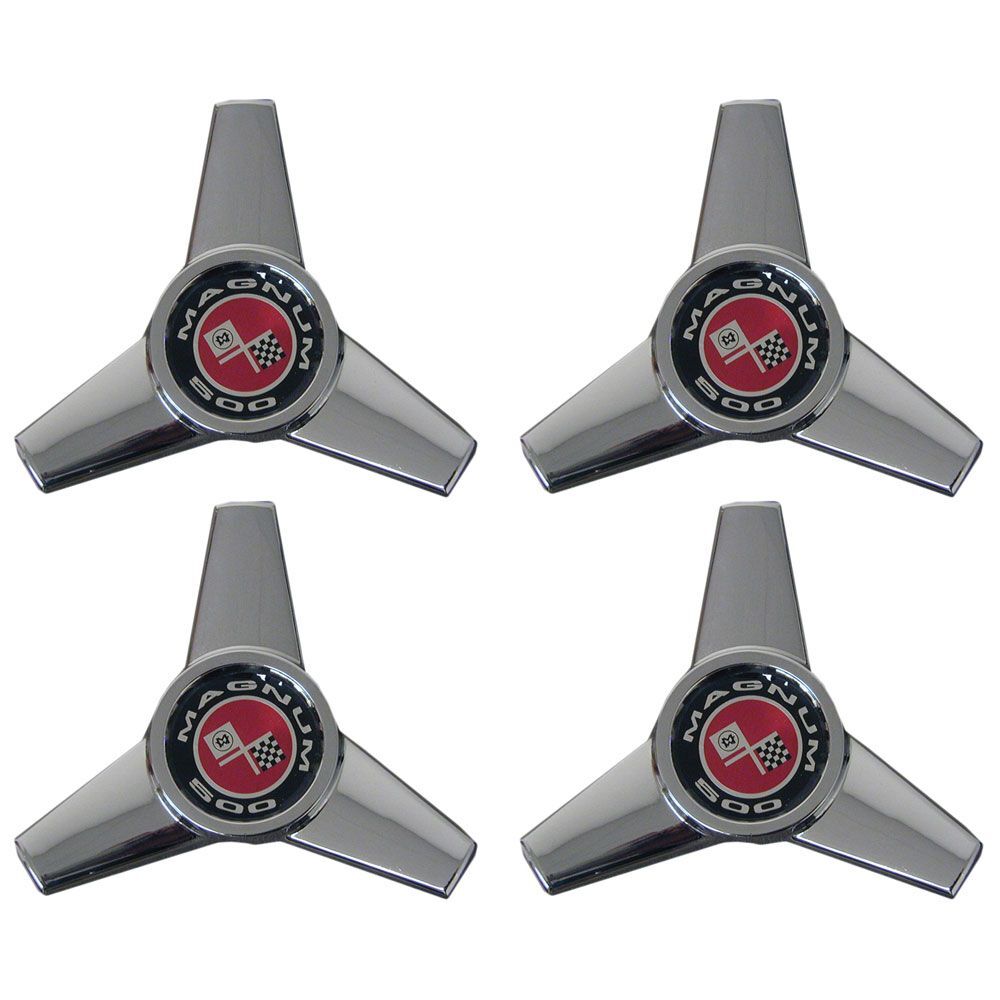 Scott Drake D1ZZ-1141-A 1969 - 1973 Magnum 500 Spinner Set of 4