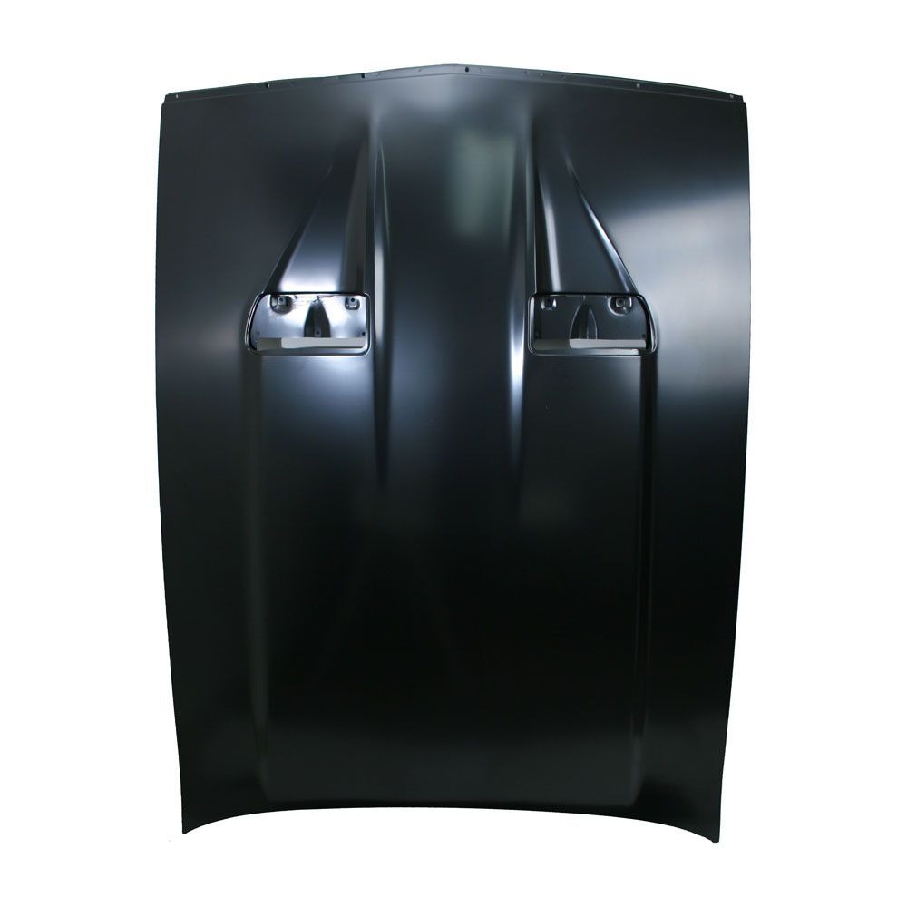 Scott Drake D1ZZ-16612-AR 1971 - 1973 Mustang Hood with 2 Scoop Cut Outs
