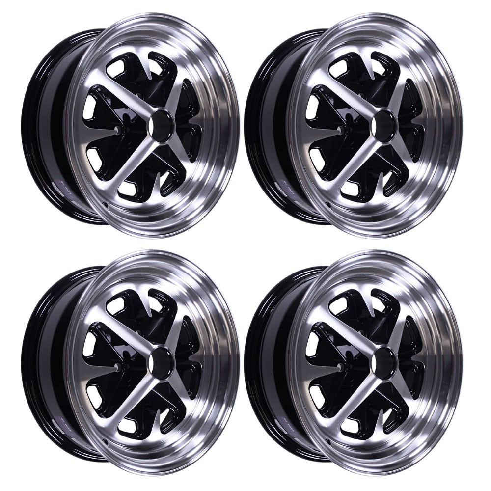 Legendary Wheels DRK-LW456XX 15 x 6 Magnum Alloy Wheel SET 4 with ...