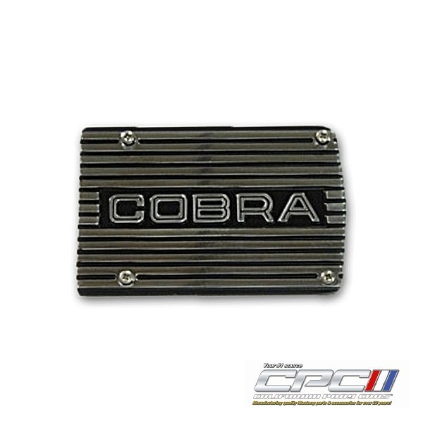 CPC ENG-000-484 Cobra Polished Finish Open Letter A/C Compressors Cover ...