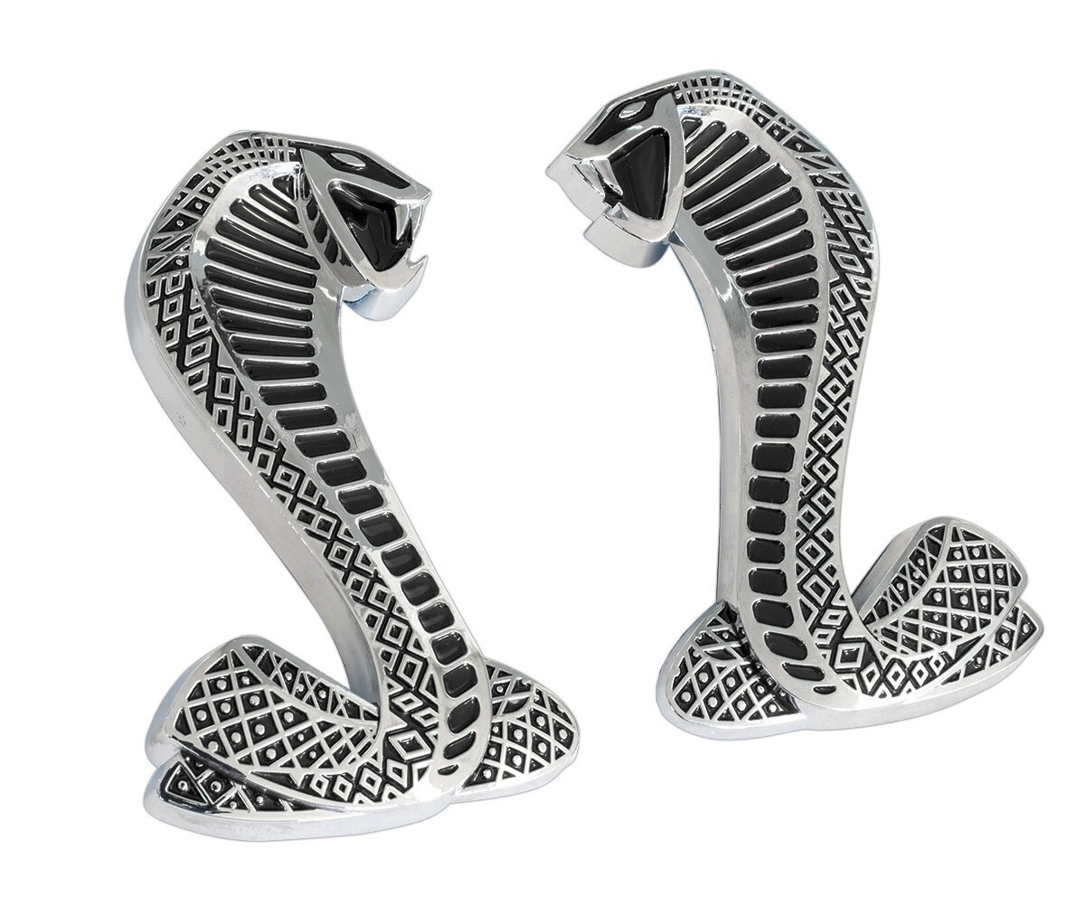 Daniel Carpenter G7SS-16228-XX 2007 - 2014 Mustang Cobra Emblems - Pair