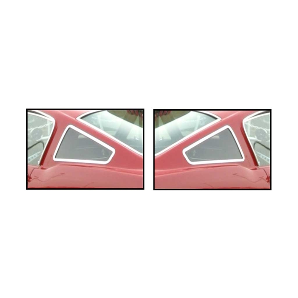 1966 GT350 Shelby Mustang Fastback Quarter Window Plexiglass Kit