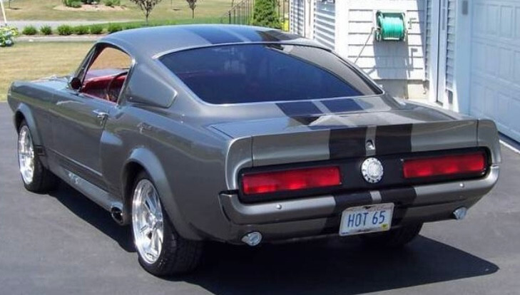 S1MS-6320110-K 1965 - 1966 Mustang Fastback Fiberglass Trunk Lid ...