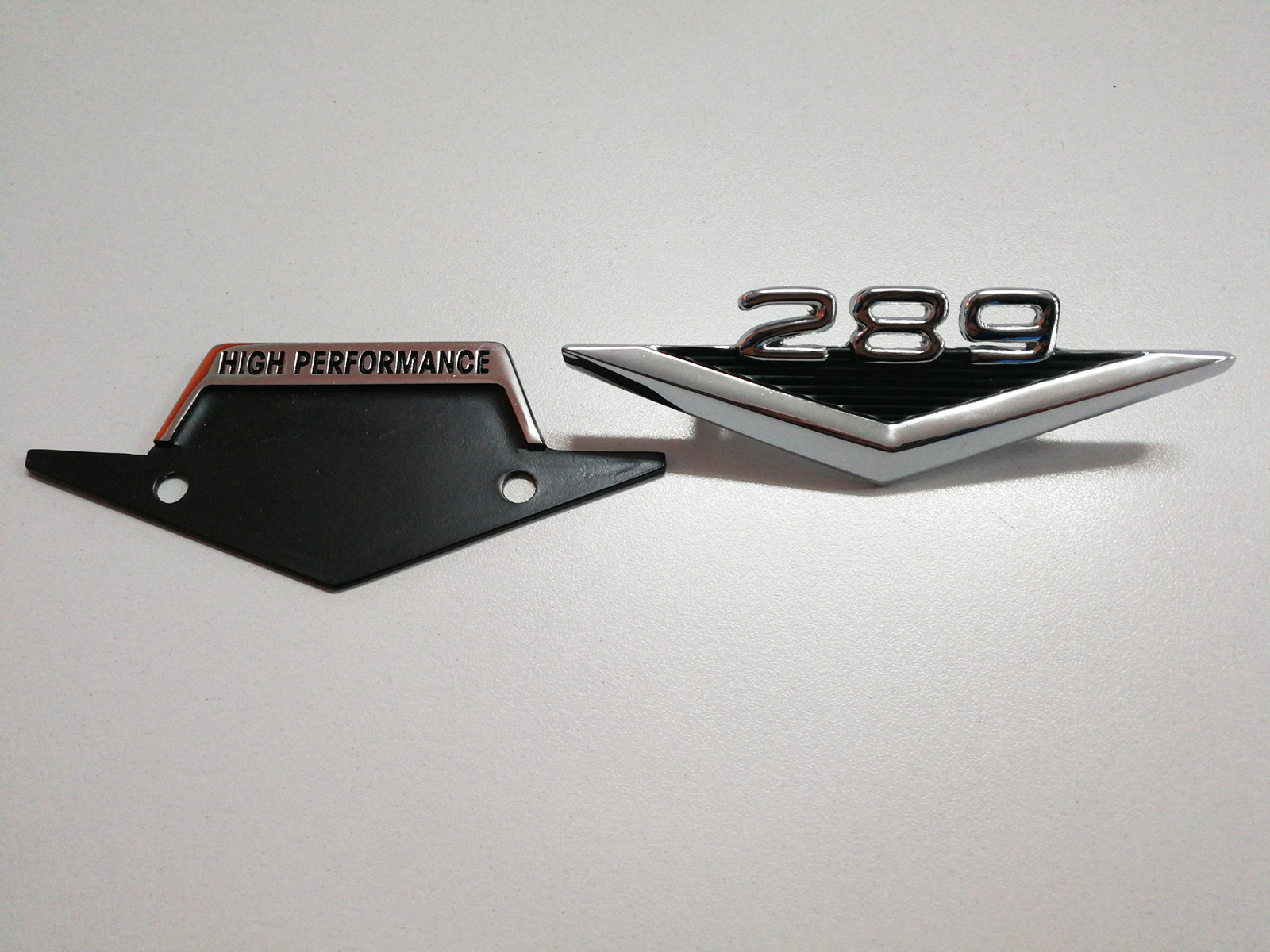 XR-16228-KIT XR GT 289 Fender Emblem and High Performance Emblem - Kit