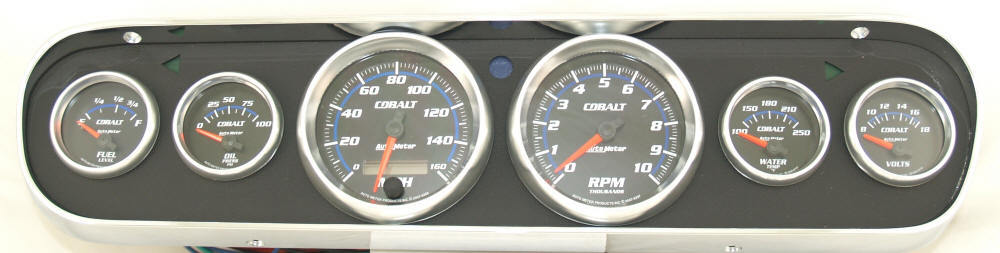 CPC INT-646-1XX 1964-1966 Mustang Billet Instrument Cluster Bezel