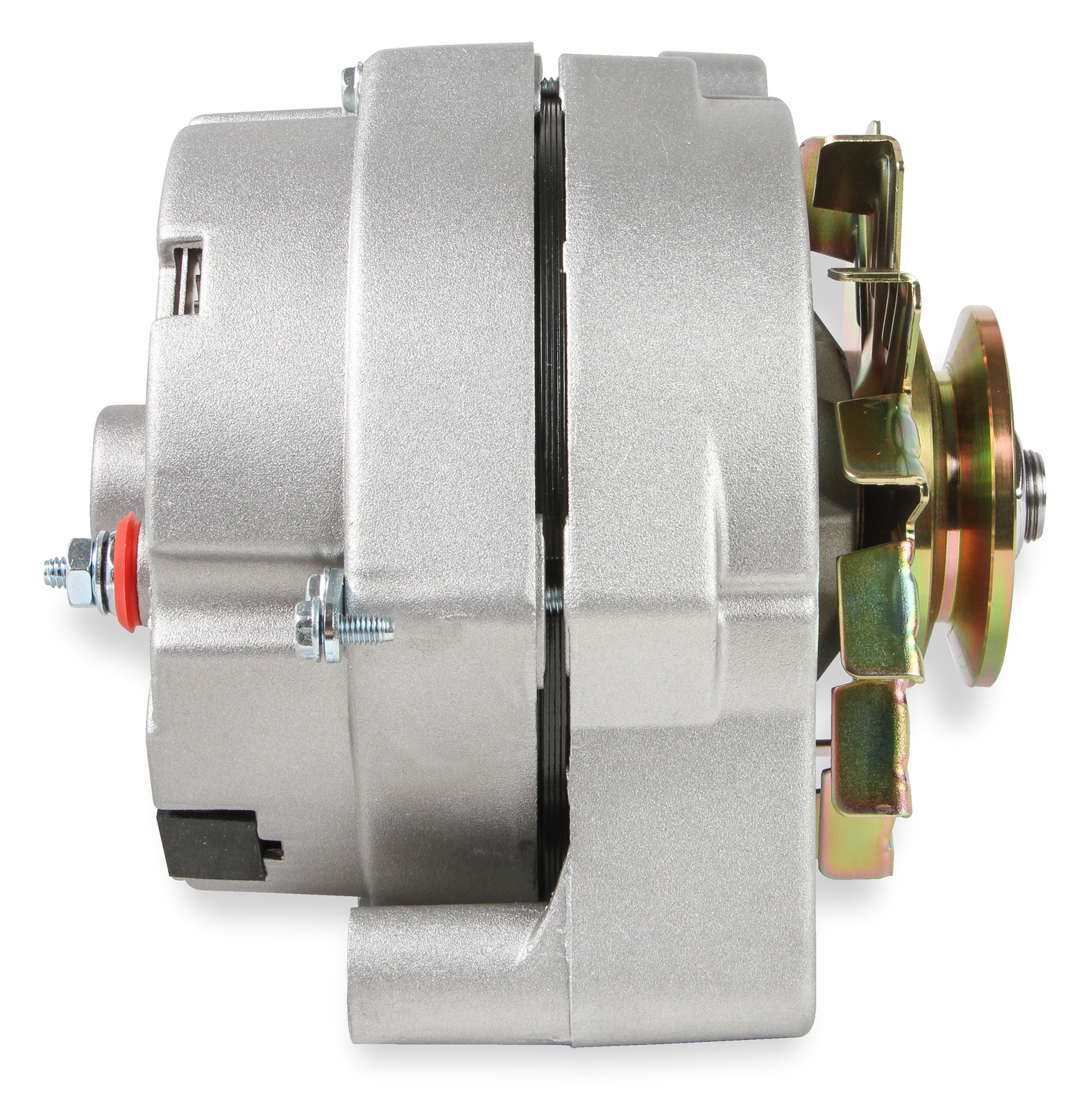 MR Gasket 51240NG Ford Alternator Natural Finish Internal Regulator 100 ...