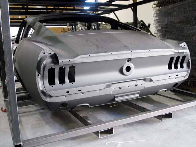 BODYSHELL-67-FB 1967 Mustang Replacement Bodyshell -Fastback