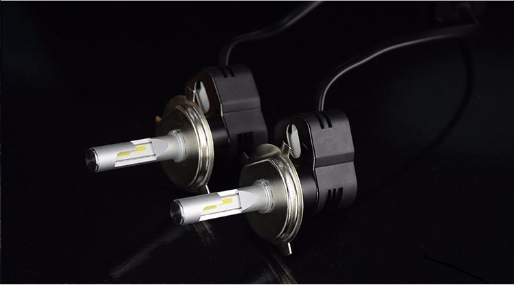 Custom Mustangs H4-LED H4 LED Headlight Retrofit Kit 30w 4300k Ultra ...