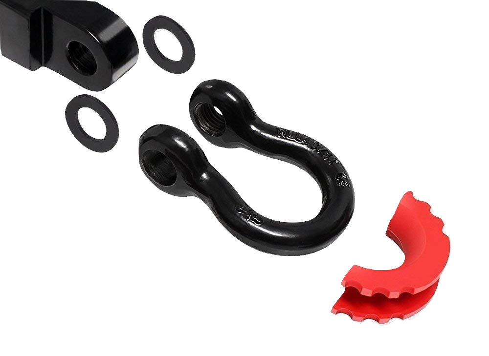 Daystar KU70057XXX-1PR Bow Shackle Anti Rattle Insulator & Washers 3.5t