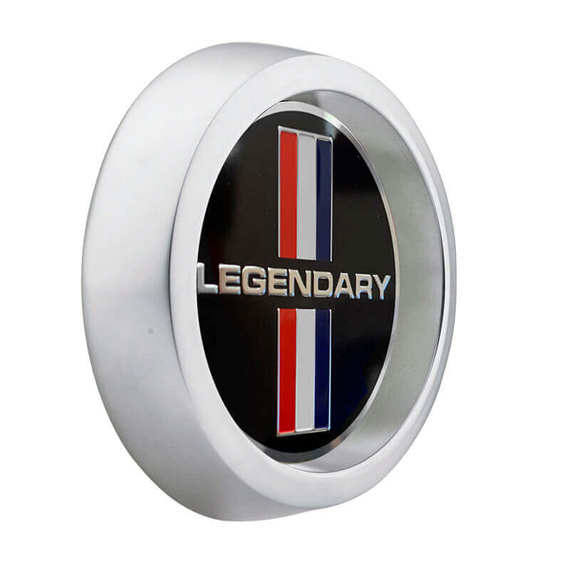 Legendary Wheels LW-HC029 Black Tri-bar Legendary Wheel Center Cap