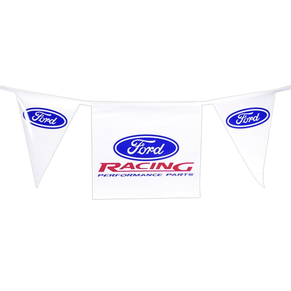 Ford Racing M-1827-P1 Ford Racing Pennant String - Bunting 50' (15m)