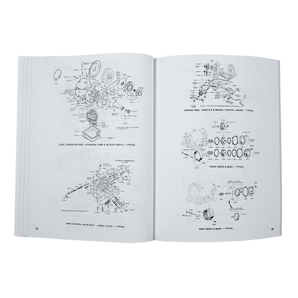 Jim Osborn Reproductions MP-348 1969 - 1970 Mustang Exploded View ...