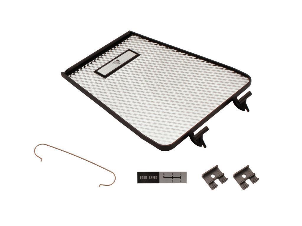 RS-CL1000 Chrome Fish Scale With Hinge Console Lid for Holden HQ GTS