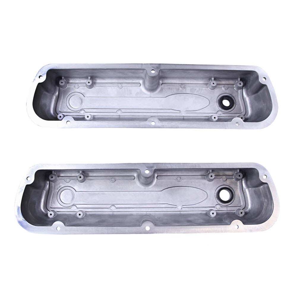 Proform 302-030 Ford Mustang Die-Cast Valve Covers Polished With Black ...