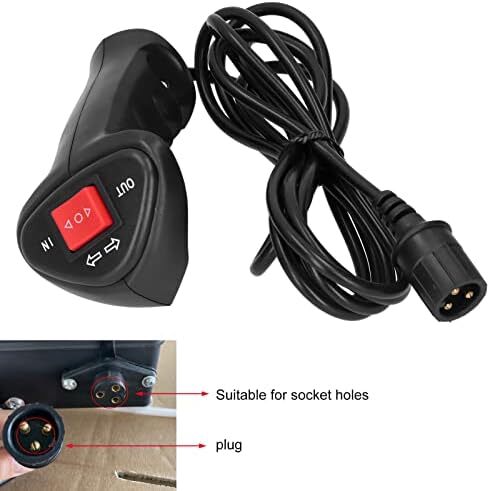 9521AOR Universal Electric Winch Remote Control & Cable - 3 Pin Plug