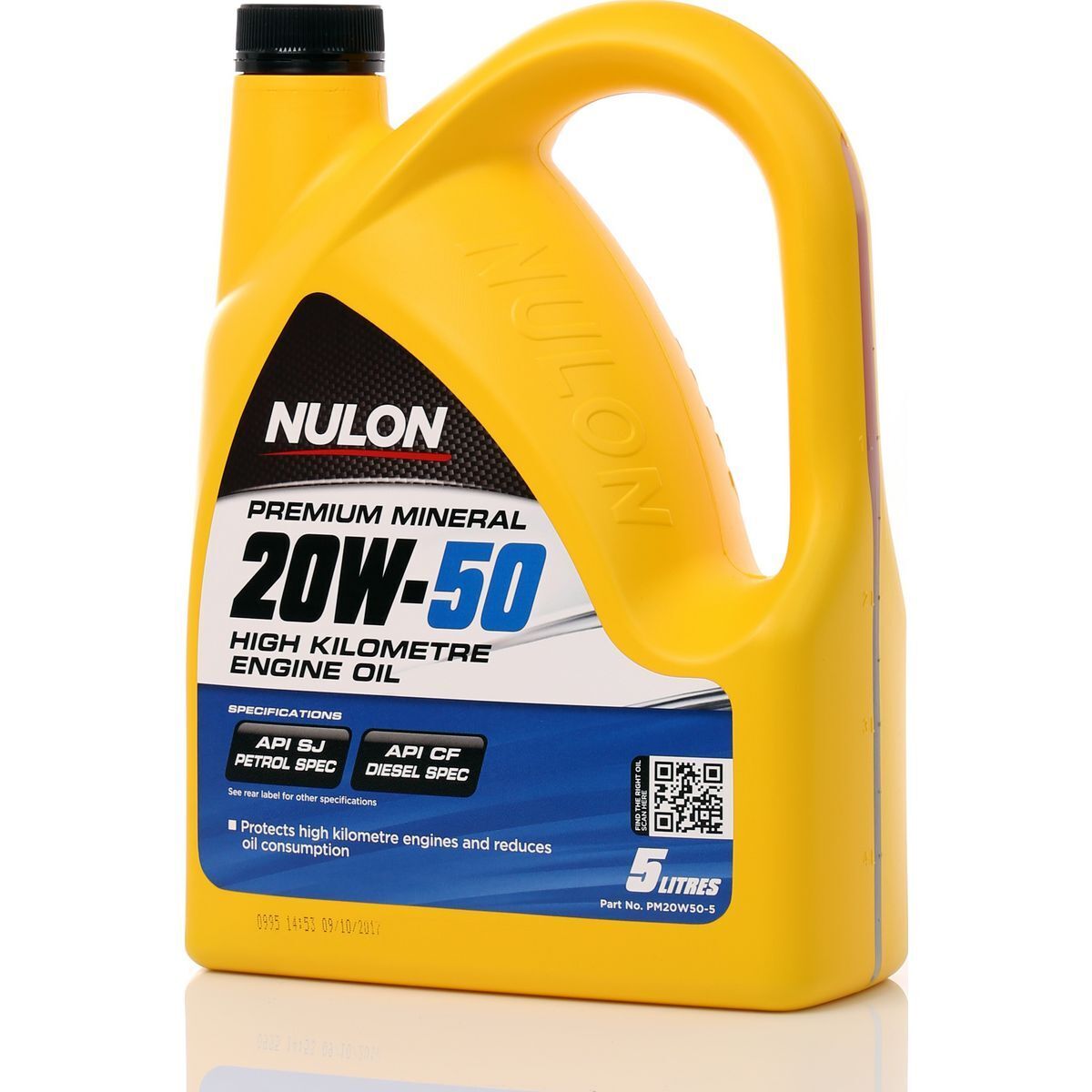 Nulon ST25-AFL1 Nulon High Zinc Mineral 25W-60 5L Street and Track ...