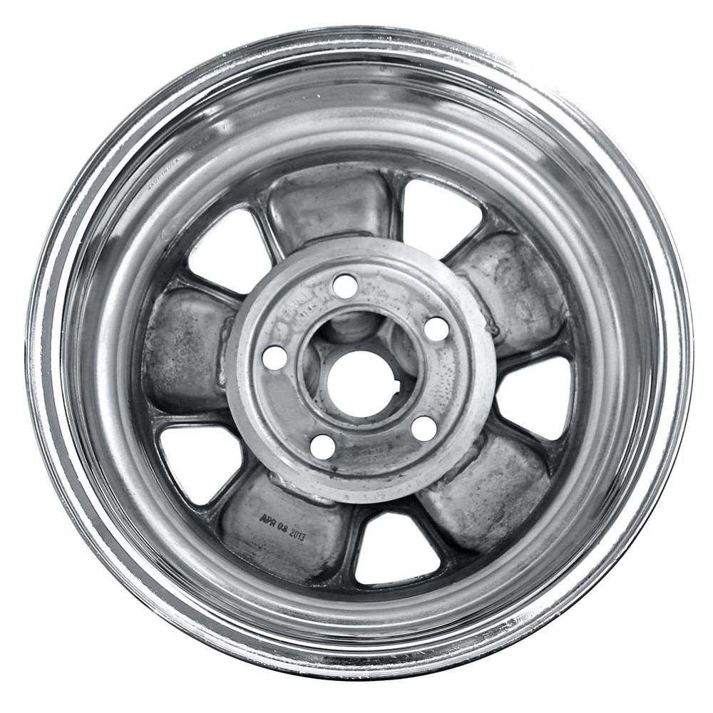 Scott Drake C5ZZ-1007-DR-SET 1964 - 1967 Mustang Styled Steel Wheel ...