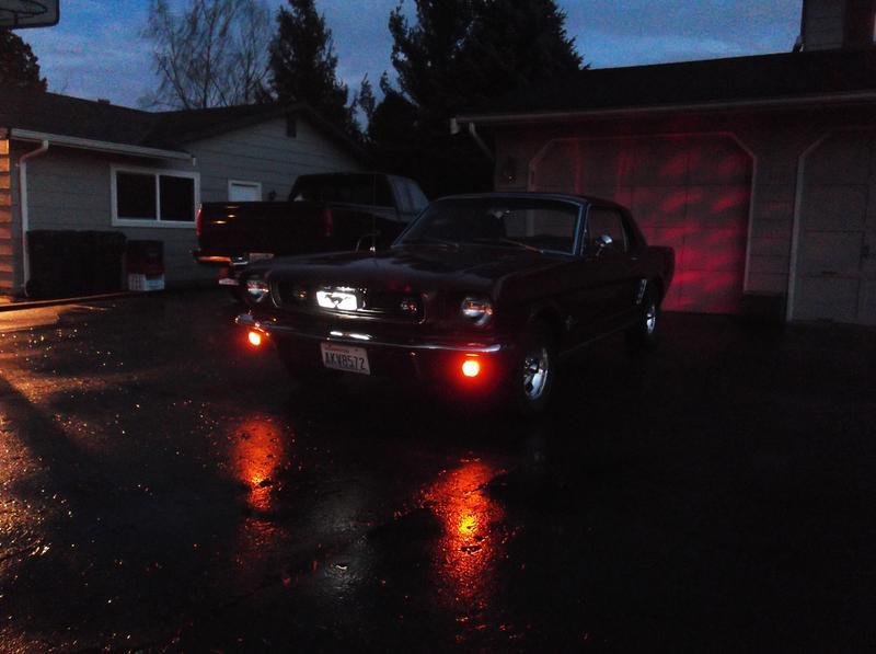 C7ZZ-8213-LED 1967 Mustang Grille Corral LED Light Kit