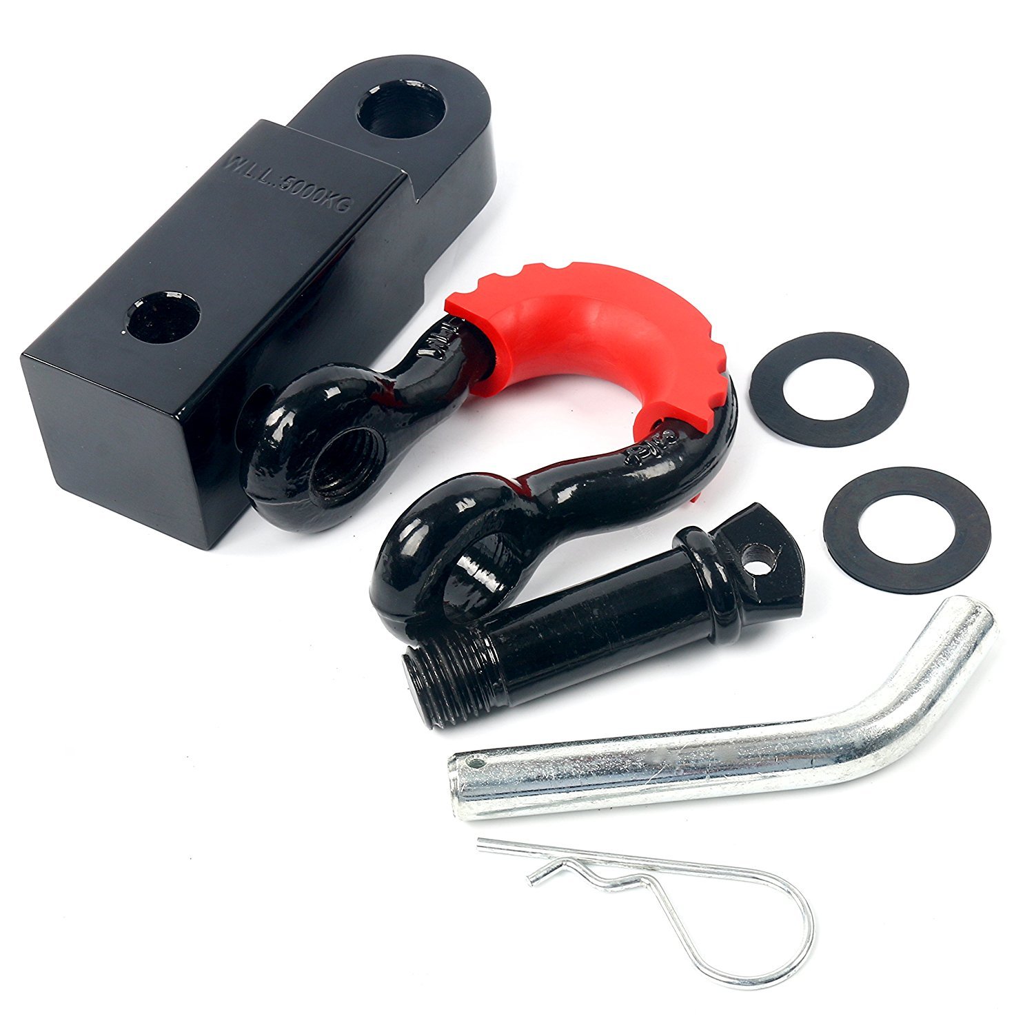 Daystar KU70057XXX-1PR Bow Shackle Anti Rattle Insulator & Washers 3.5t