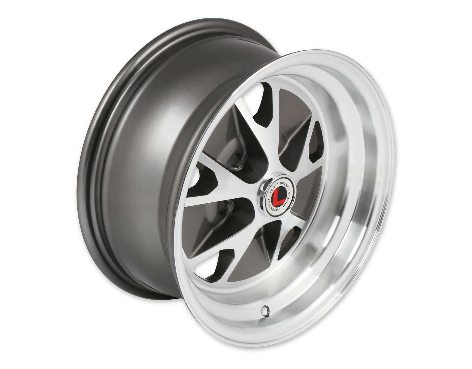 Legendary Wheels DRK-LW20-50754B 15 x 7 Styled Alloy Wheel 5 on 4.5 BP ...