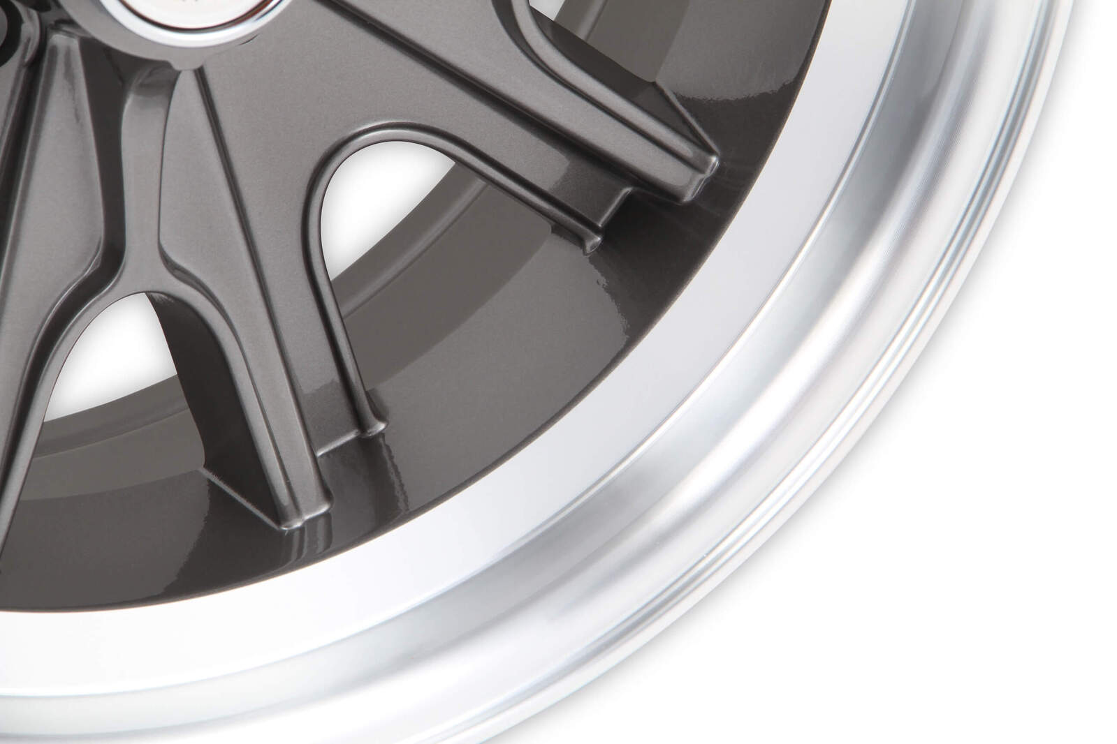 Legendary Wheels DRK-LW978CH 17 x 8 Cobra Eleanor Alloy Wheel Grey SET ...