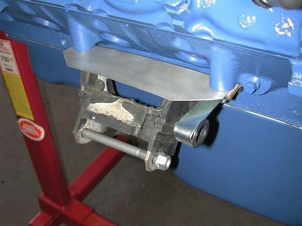 CPC ENG-646-252 1964-1966 Mustang Small Block V8 Motor Mount Heat Shields