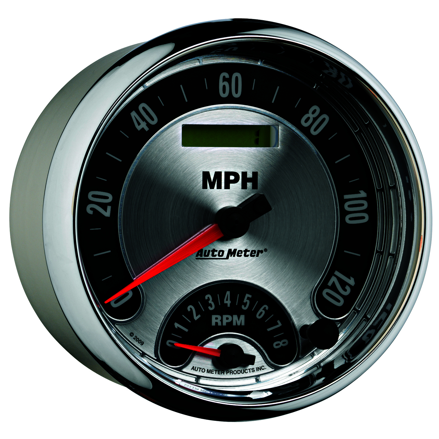 Autometer ATM1295 American Muscle 5" Electric Tachometer/Speedometer ...