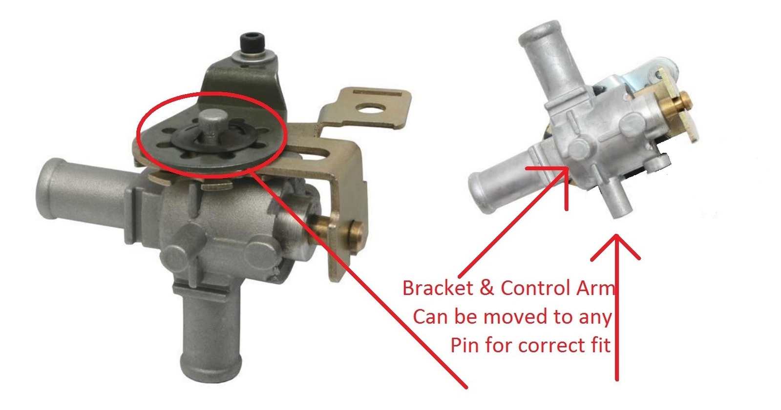 VAL-18495 Valiant Heater Tap Water Control Valve - 1/2" Hose - AP5 AP6 ...