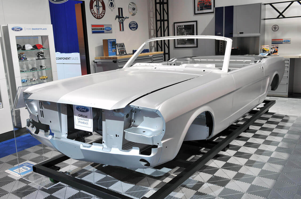 BODYSHELL-656-CV 1965/6 Mustang Replacement Bodyshell - Convertible