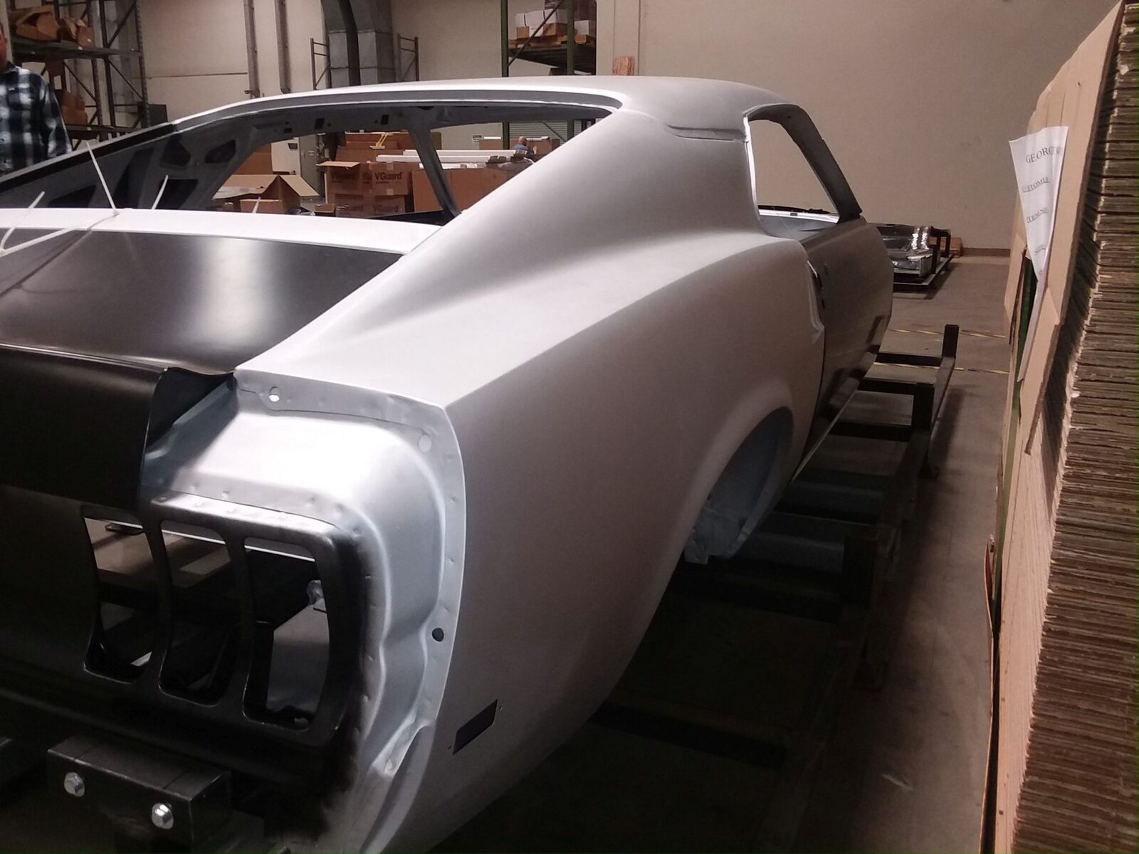 BODYSHELL-69-FB 1969 Mustang Replacement Bodyshell - Fastback