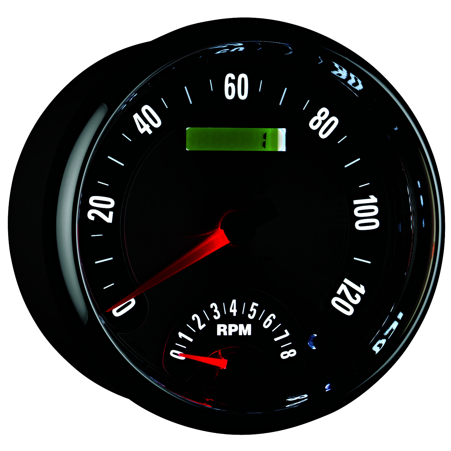 Autometer ATM1295 American Muscle 5" Electric Tachometer/Speedometer ...