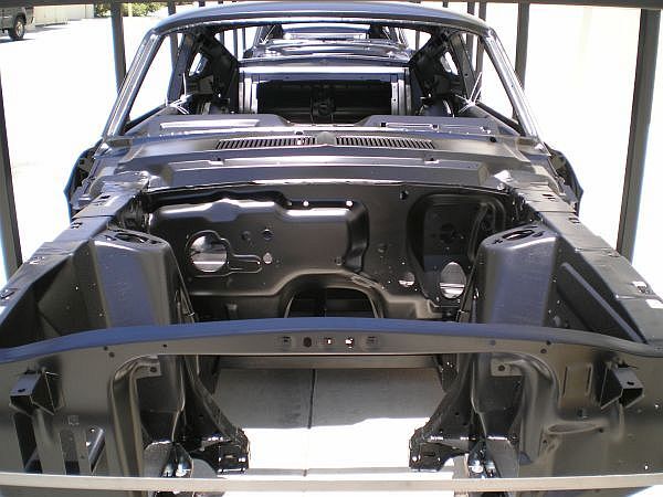 BODYSHELL-67-FB 1967 Mustang Replacement Bodyshell -Fastback