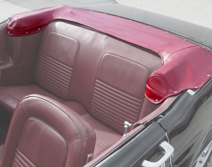 TMI Products 22-7107-XXX 1967 Mustang Padded Convertible Top Boot w ...