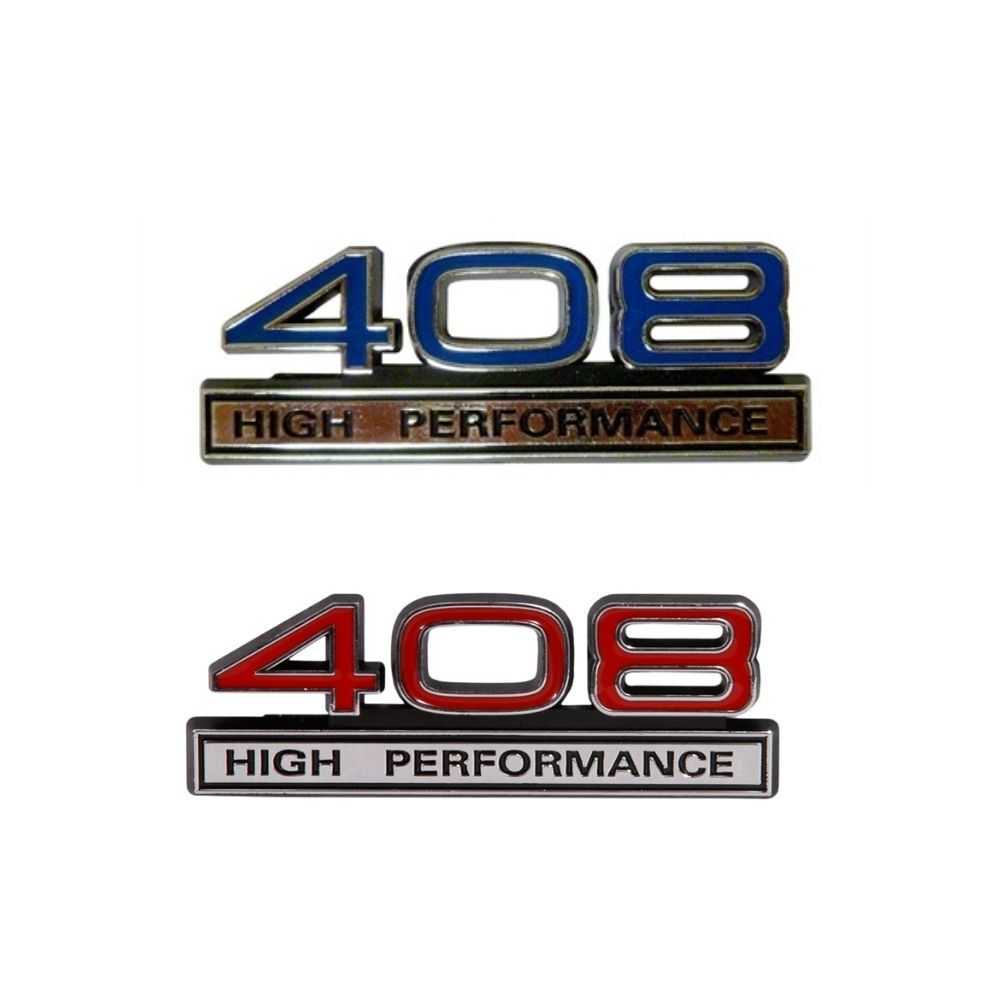 408-HP-XX 408 High Performance Emblem