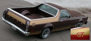 Graphics Express A650-XX 1977-79 Ranchero GT 5 Piece Upper Stripe Kit ...