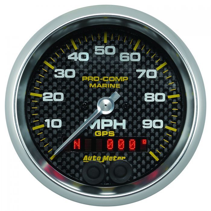 Autometer ATM200636-XX Marine 3-3/8" GPS Speedometer (0-100 MPH)