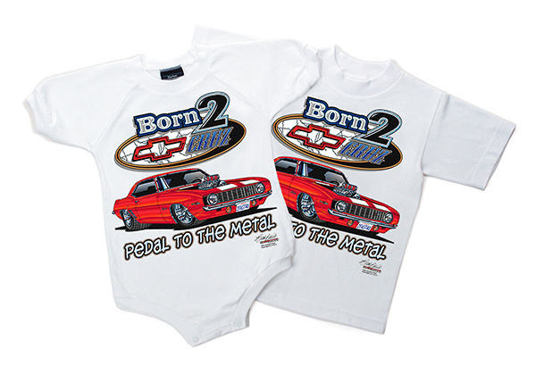B2C-XXM-55-XXX Kids "Born 2 Cruz" 55 Onsie