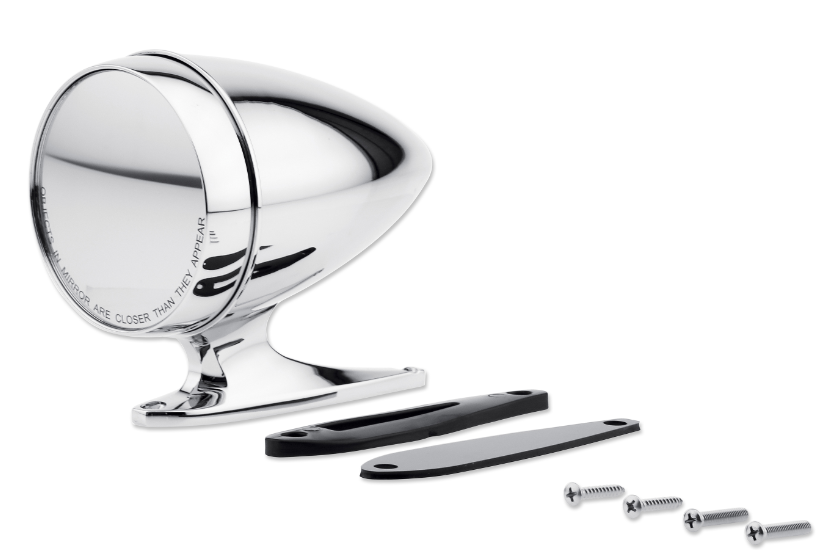 Scott Drake C5RZ-17696-XXX 1965 - 1968 Mustang Chrome Bullet Mirror