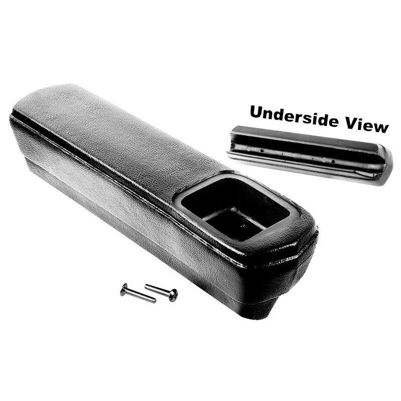 Dynacorn 1102Q Black Rear Door Arm Rest for 1969-72 Chevrolet Pick Up