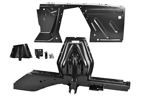 Dynacorn 3630QKIT Shock Tower & Apron Kit for 1965-66 Ford Mustang