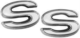 Dynacorn DII-EM681X 1969-72 Camaro "SS" Fender Emblem (Pair)