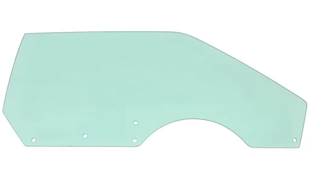 JR Glass DD4538CLN-ELE 1971-73 Mustang/Cougar Coupe/Convertible Door ...