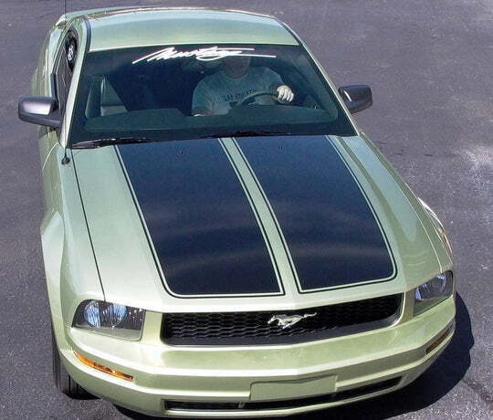 Graphics Express K105-XFD-XX 2005-09 Mustang K105 Fader Decal Kit ...