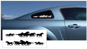 Graphics Express N073-XX Mustang Herd Ponies Decal Set (25 x 156 Long)