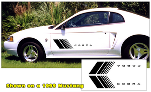 Graphics Express N206C-XX Mustang Cobra Fader Side Stripe Kit