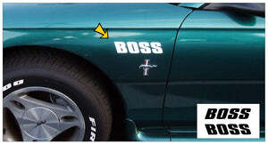 Graphics Express N285-XX Boss Fender Decal Set